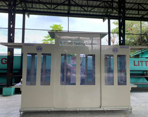 PCR Test Booth - Almex Technologies Philippines Inc.